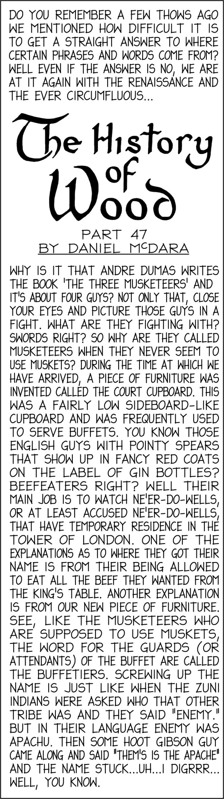 The History of Wood, Part 47 - Lost Art Press