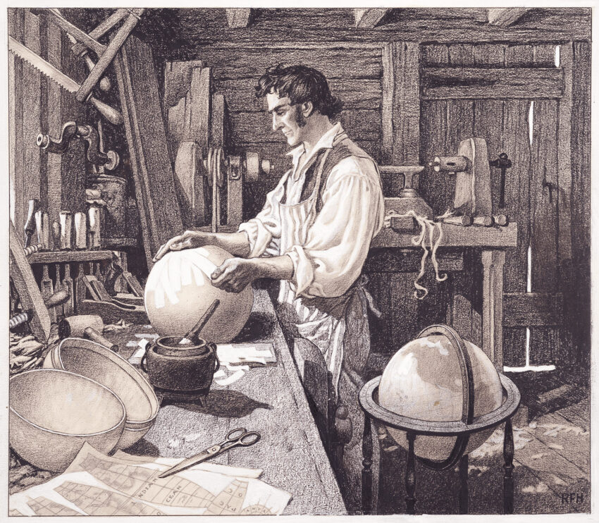 America's First Globe Maker - Lost Art Press