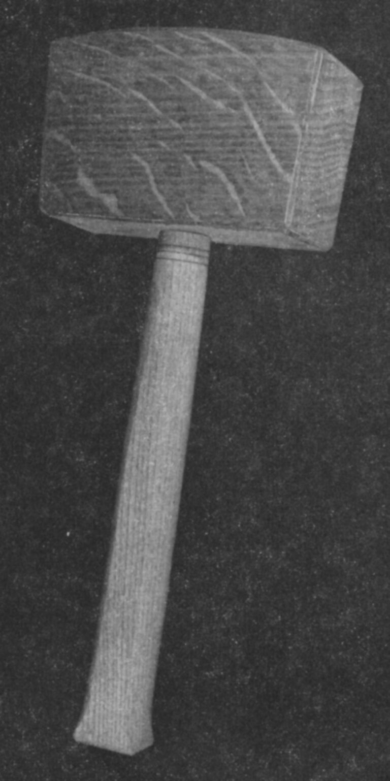 German Type Mallet - Lost Art Press