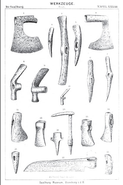 Roman Tools, Mouldings and Hardware at Saalburg - Lost Art Press