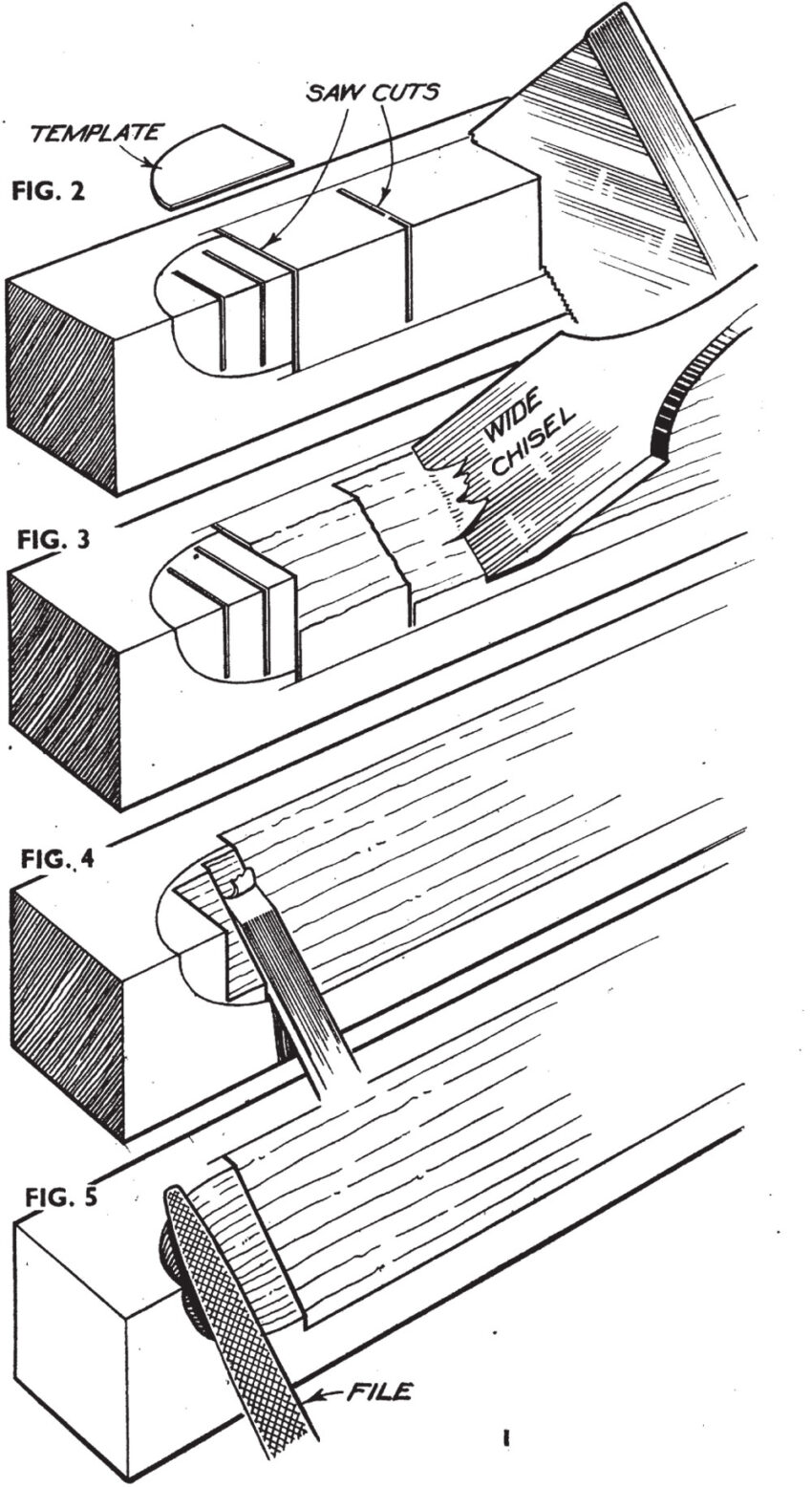 Working A Wide Stopped Chamfer - Lost Art Press