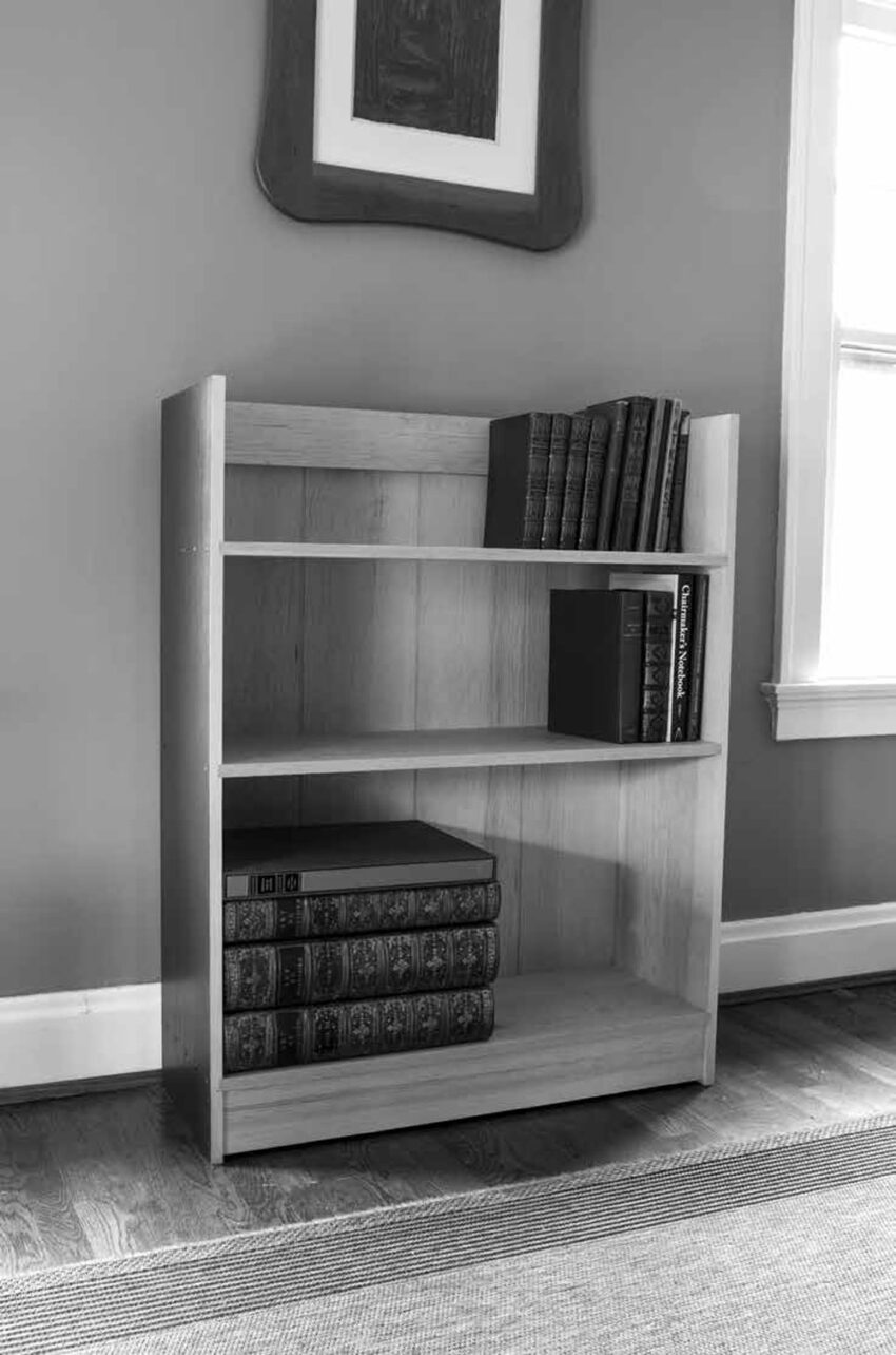 Boarded Bookshelf - Lost Art Press