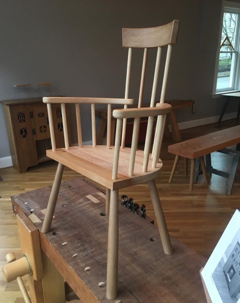 Chair Chat: Stick Chairs & Trinocular Crest Rails - Lost Art Press
