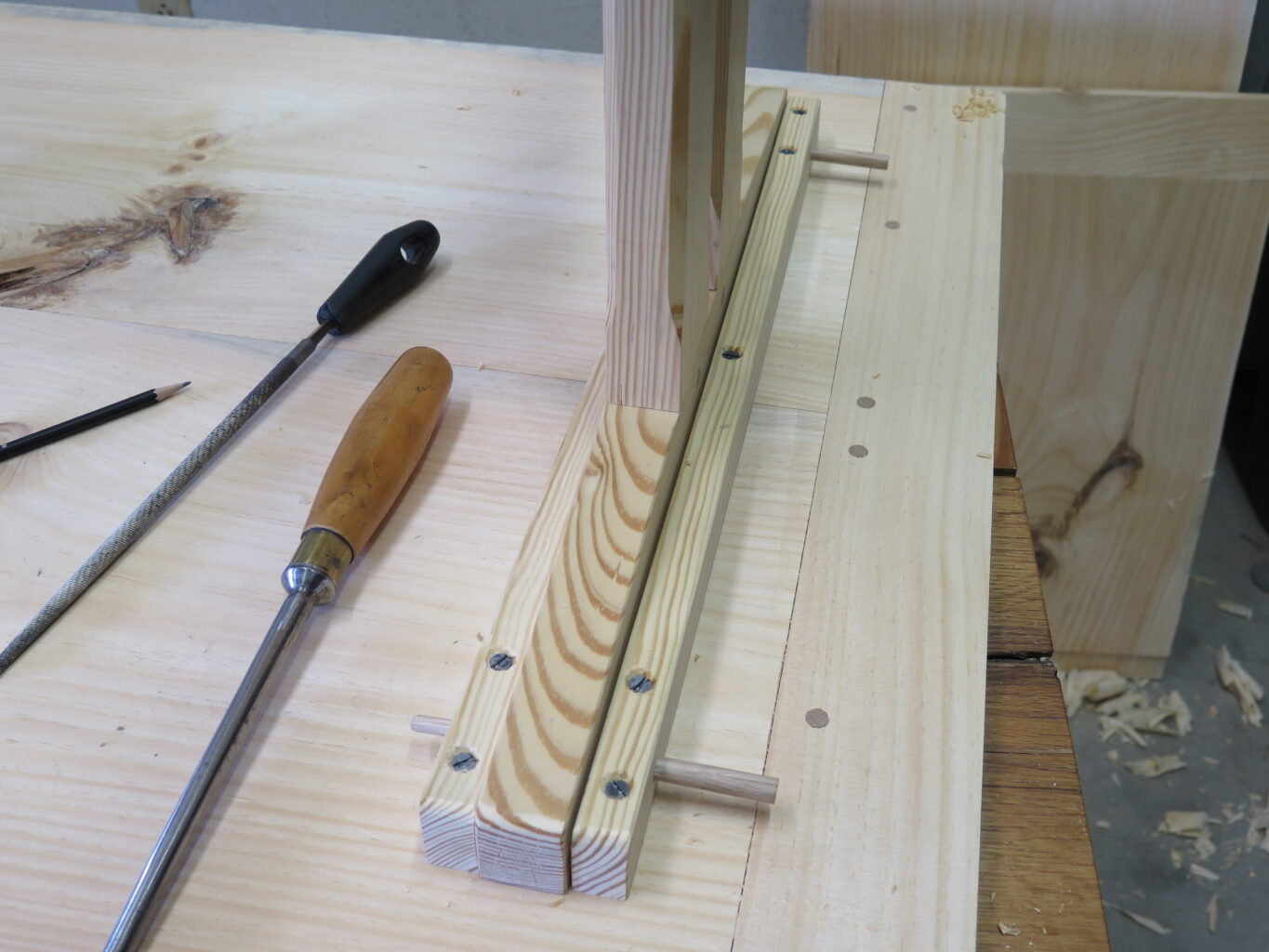 Collapsible Trestle Table - Lost Art Press