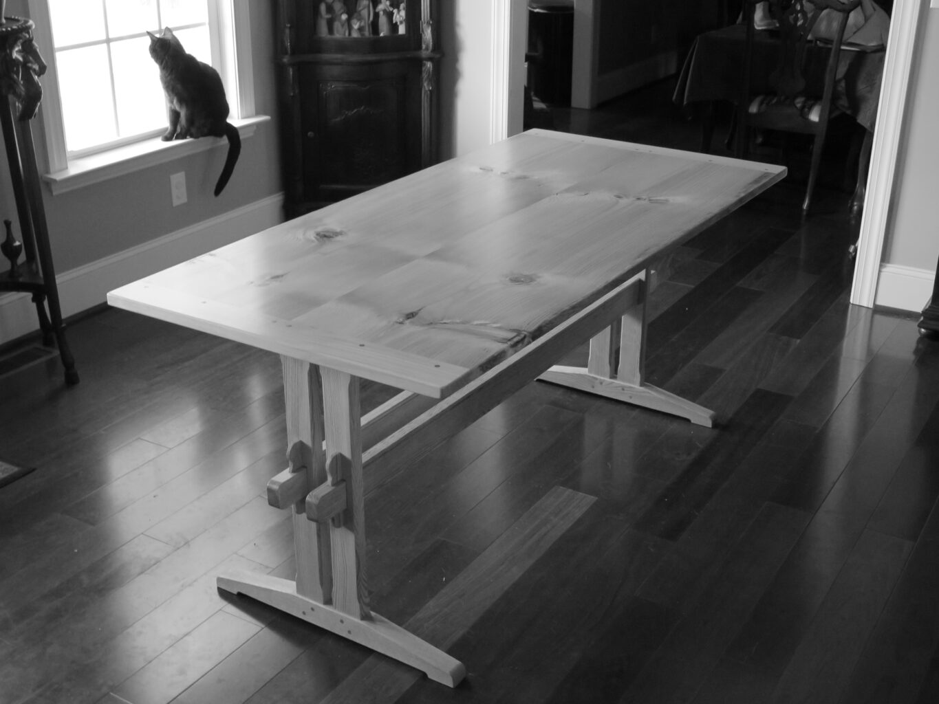 Collapsible Trestle Table - Lost Art Press
