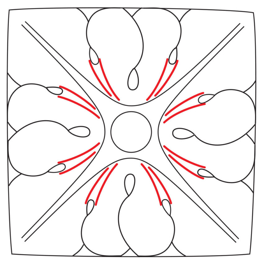 Draw a Rosette for Wood Carving - Lost Art Press
