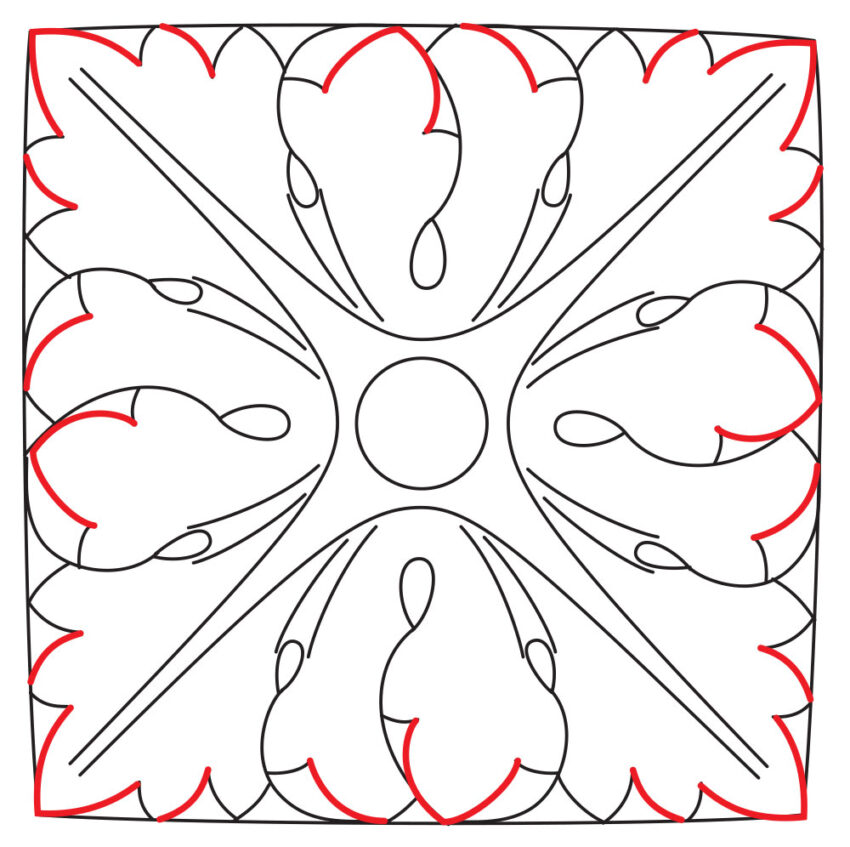 Draw a Rosette for Wood Carving - Lost Art Press