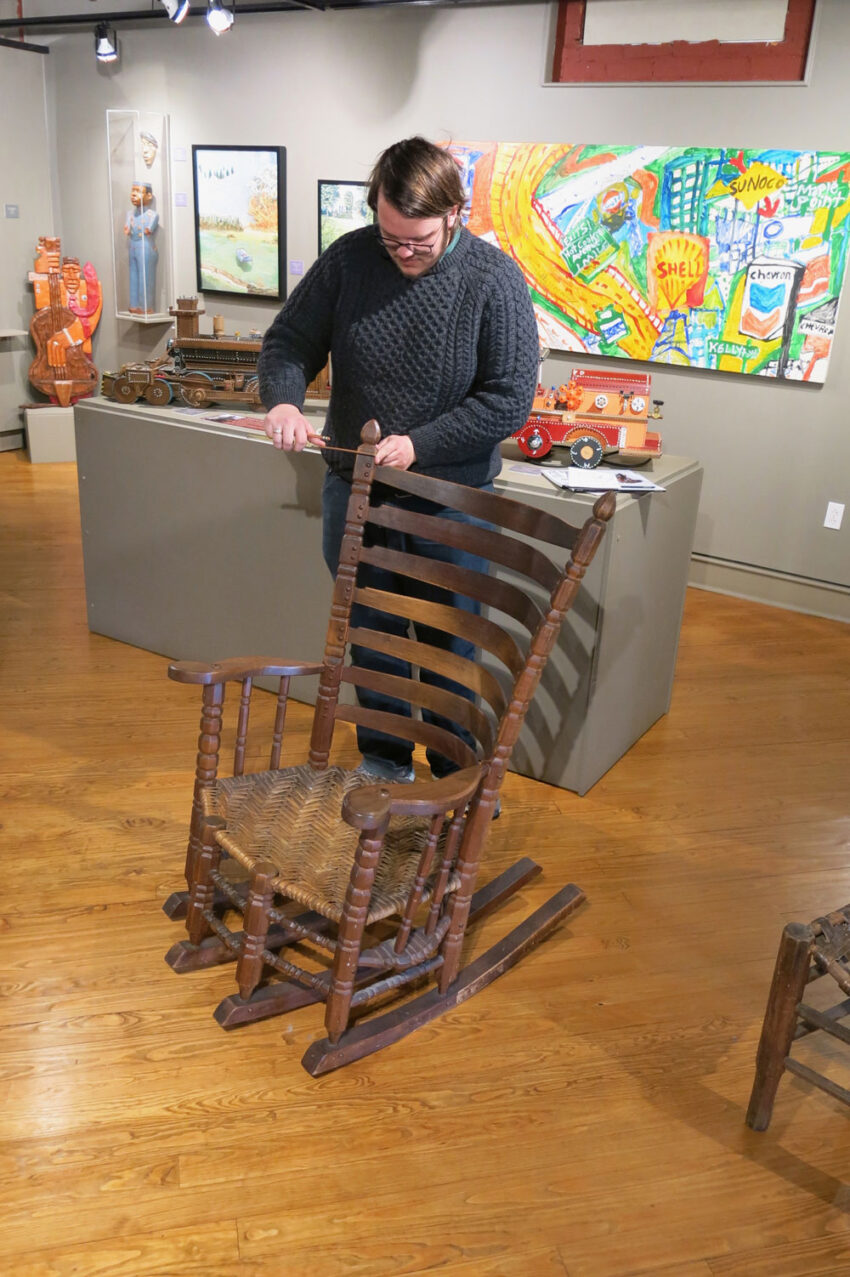 Chester Cornett at the Kentucky Folk Art Center - Lost Art Press
