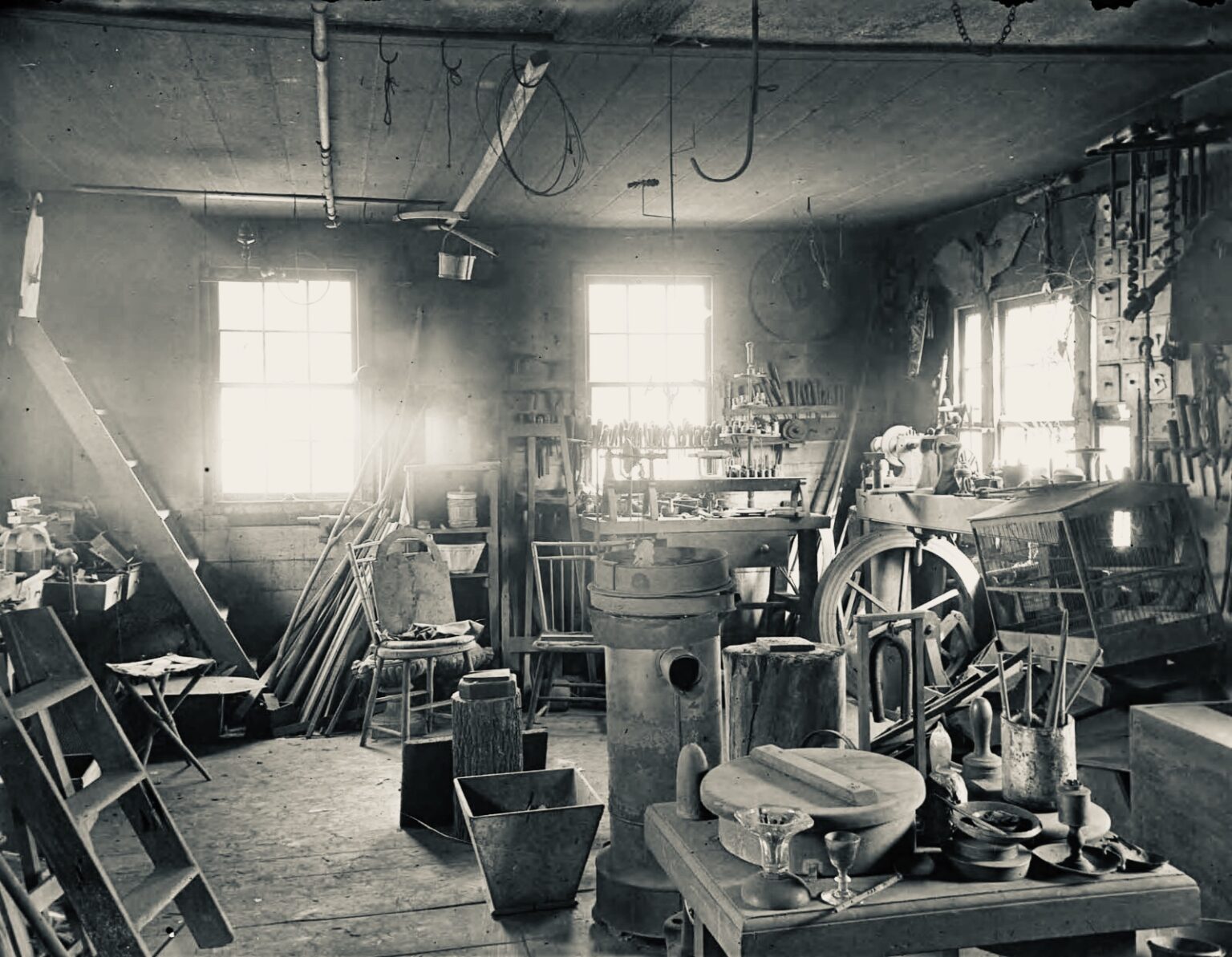 The Old Workshop at Grumblethorpe - Lost Art Press