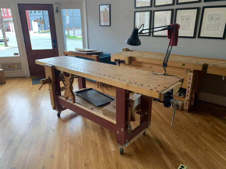 Workbench Tour No. 7: LVL Workbench - Lost Art Press