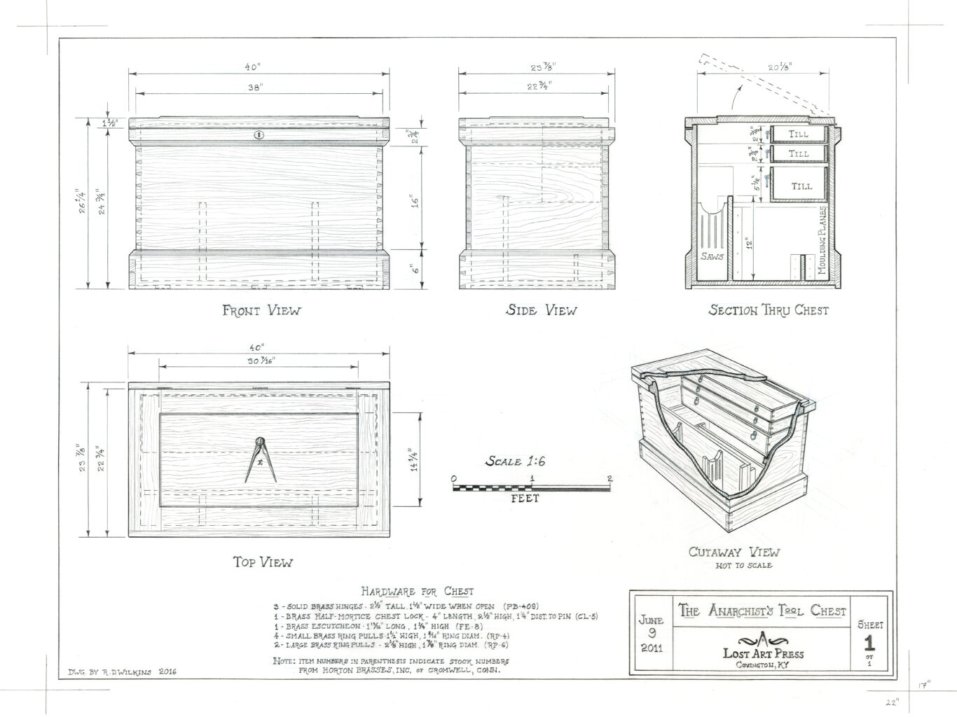 Another Free Poster & an ATC Anniversary - Lost Art Press