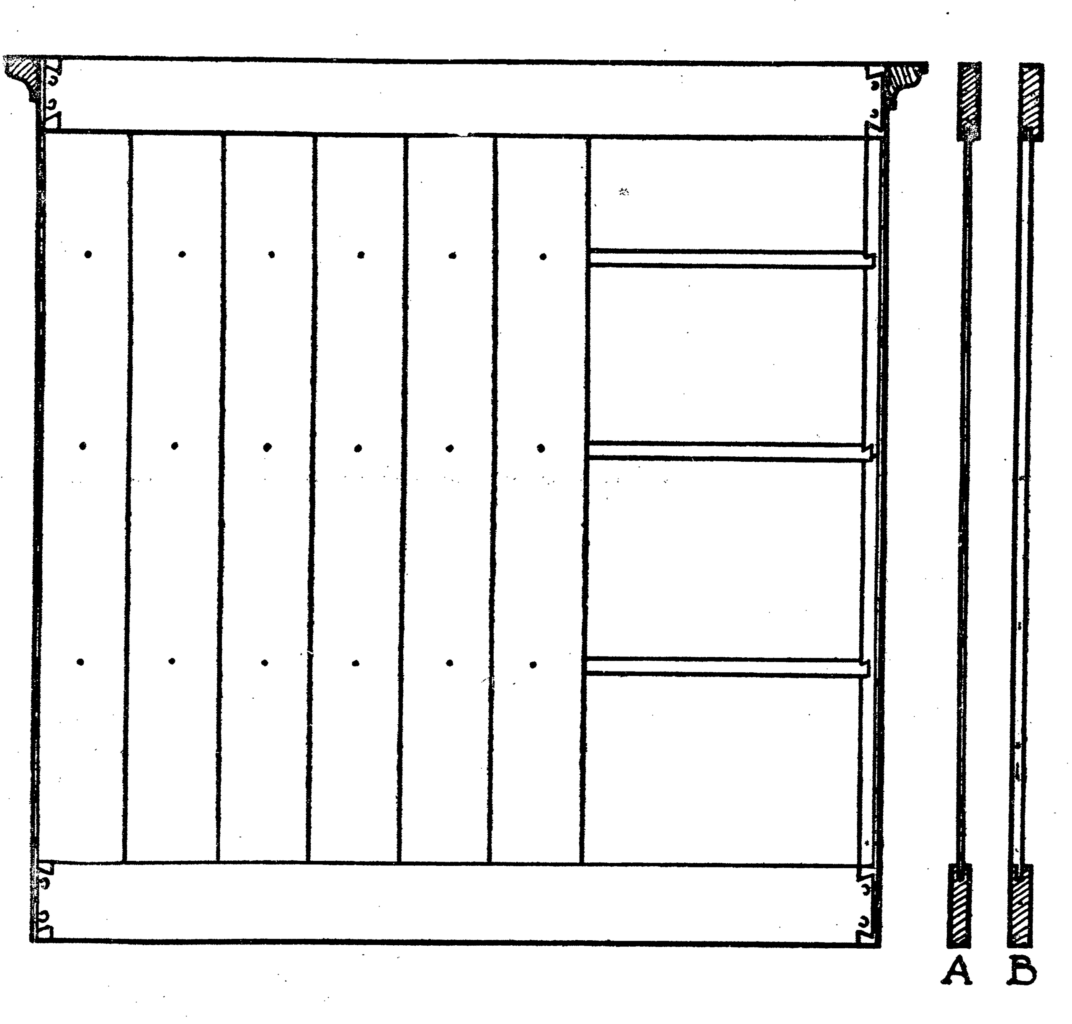 Types of Cabinet Backs - Lost Art Press