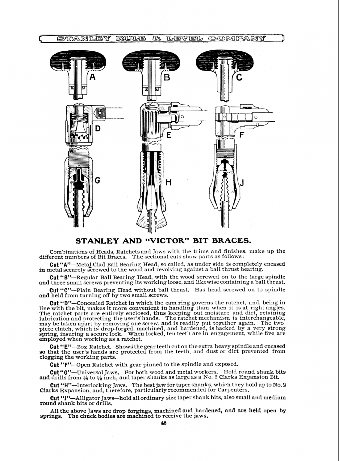 Free PDF: Stanley Catalogue No. 34 - Lost Art Press