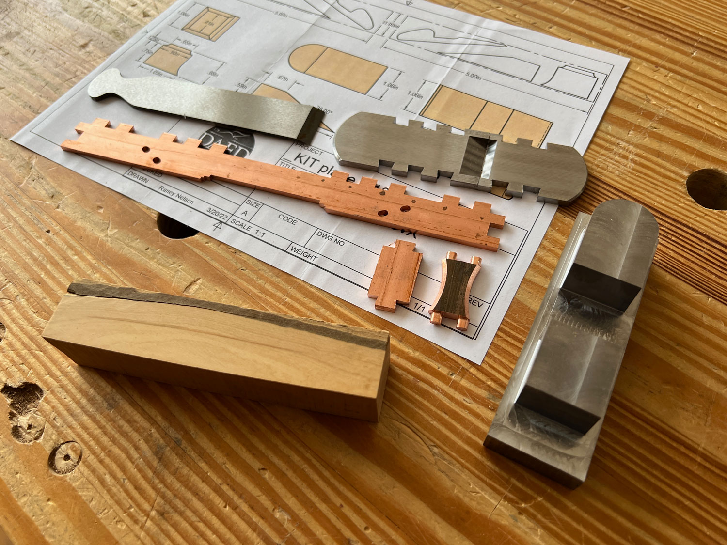 New Infill Miter Plane Kit - Lost Art Press