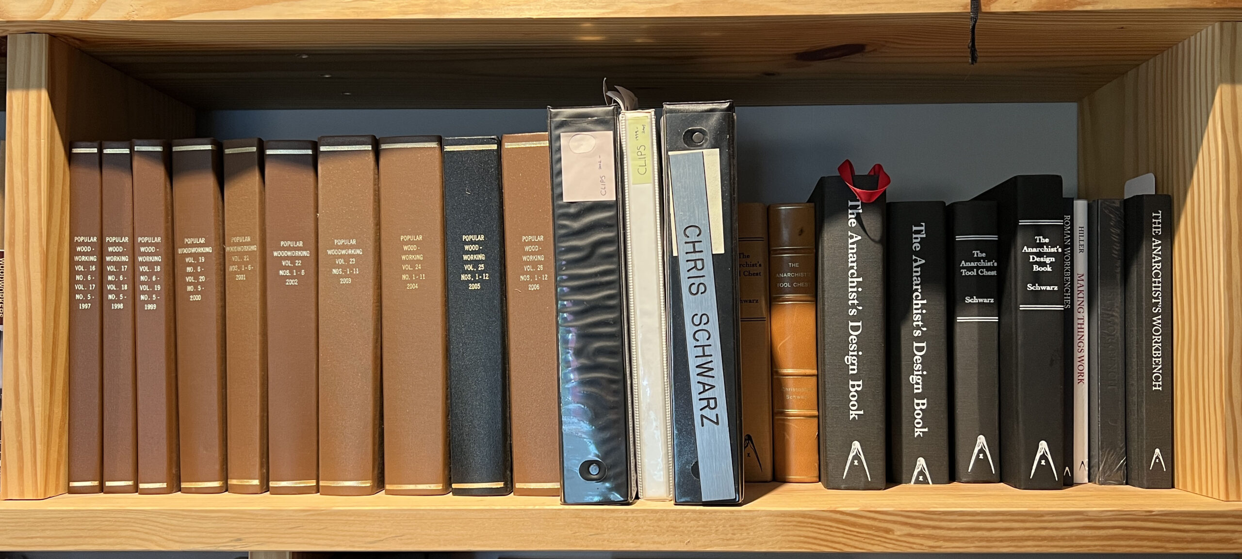 Covington Mechanical Library: Week 1 - Lost Art Press