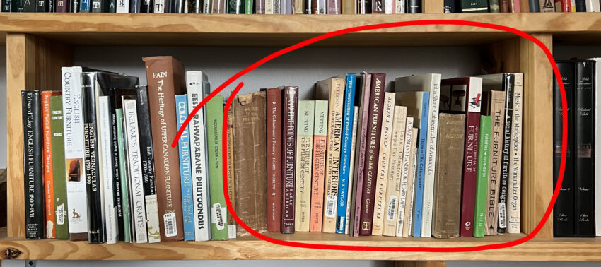 Mechanical Library: Some (Mostly) American Furniture Books - Lost Art Press