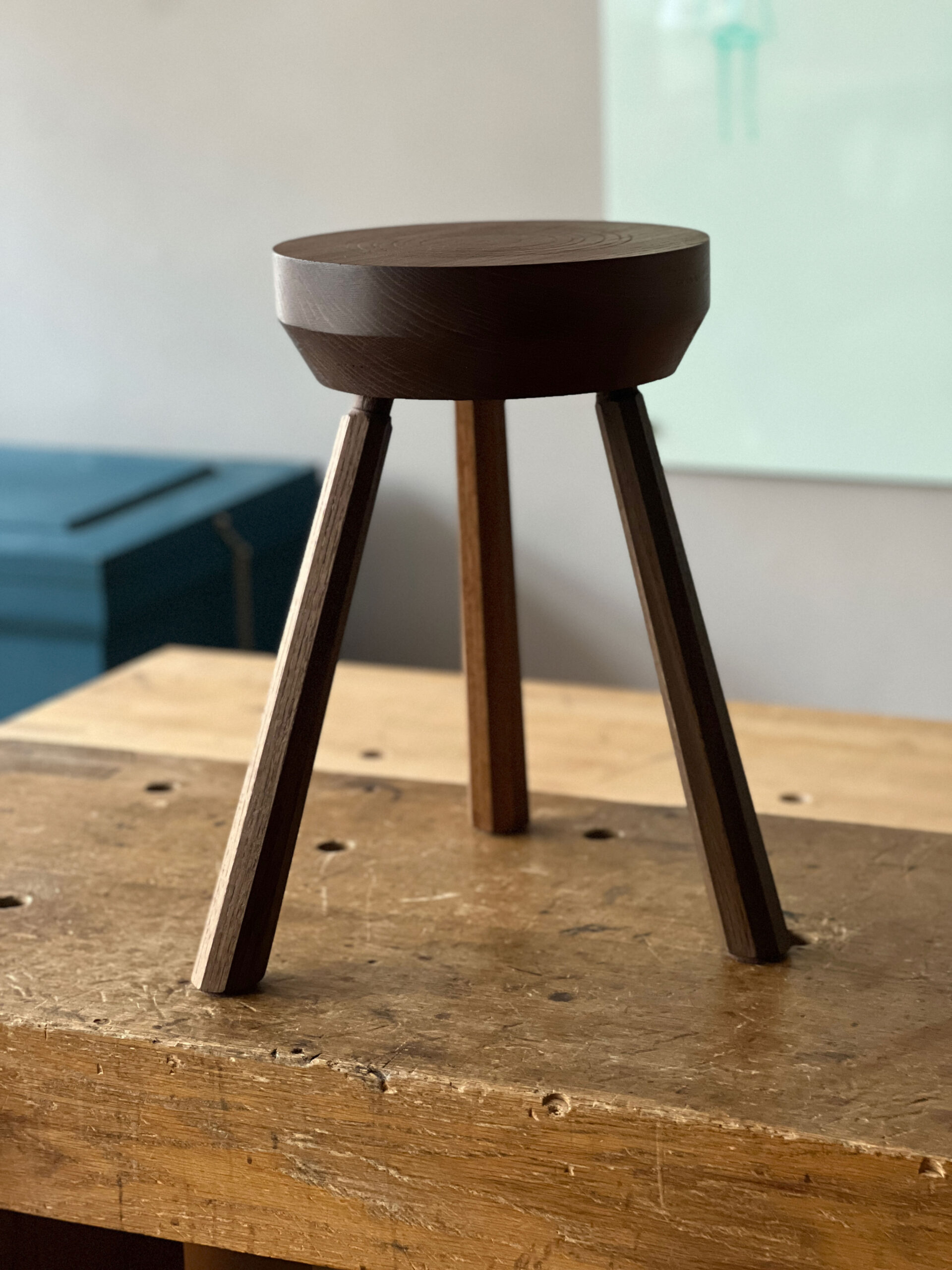 3-legged Staked Stools – Lost Art Press
