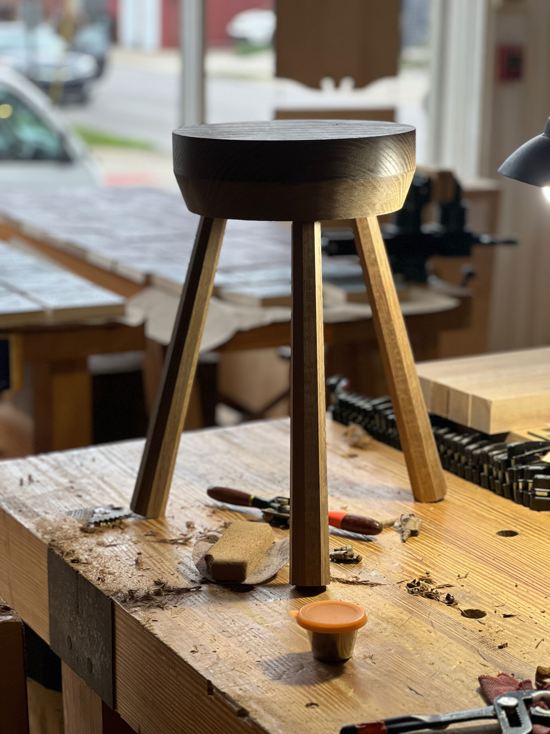 3-legged Staked Stools - Lost Art Press