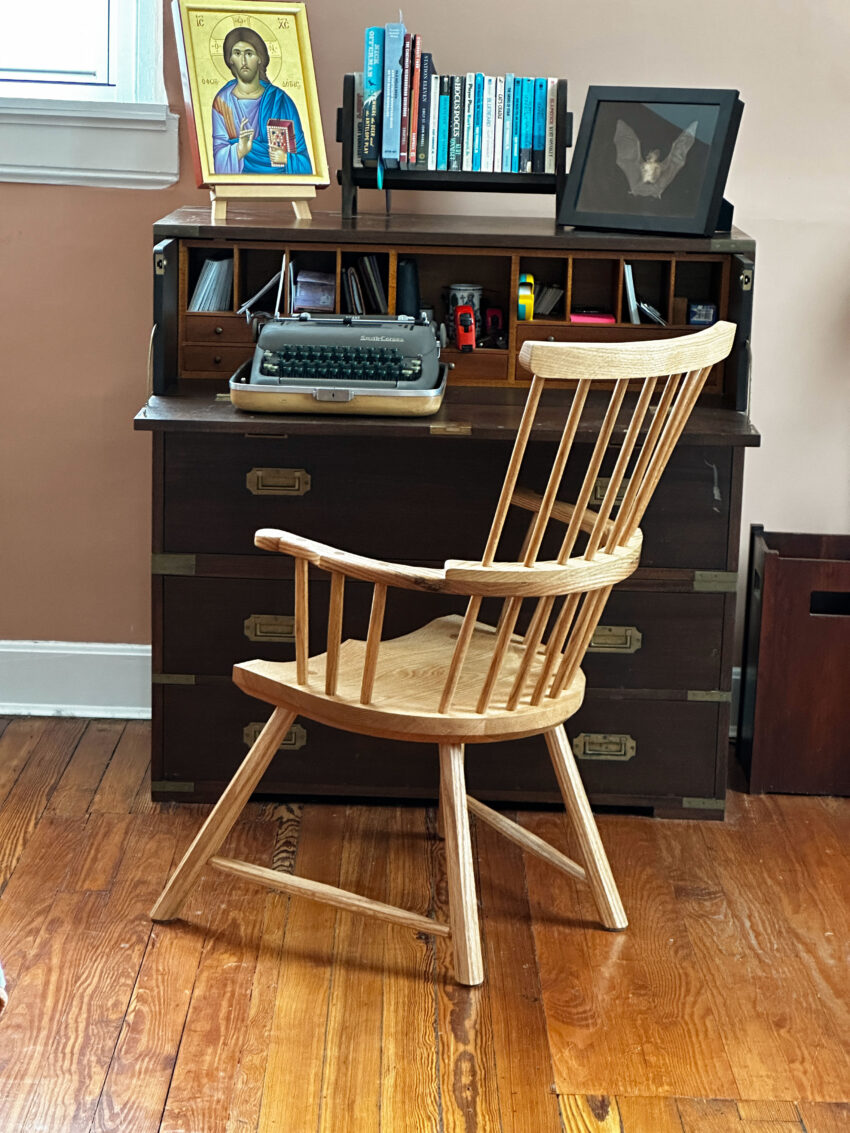 For Sale: Comb-back Chair in Red Oak - Lost Art Press