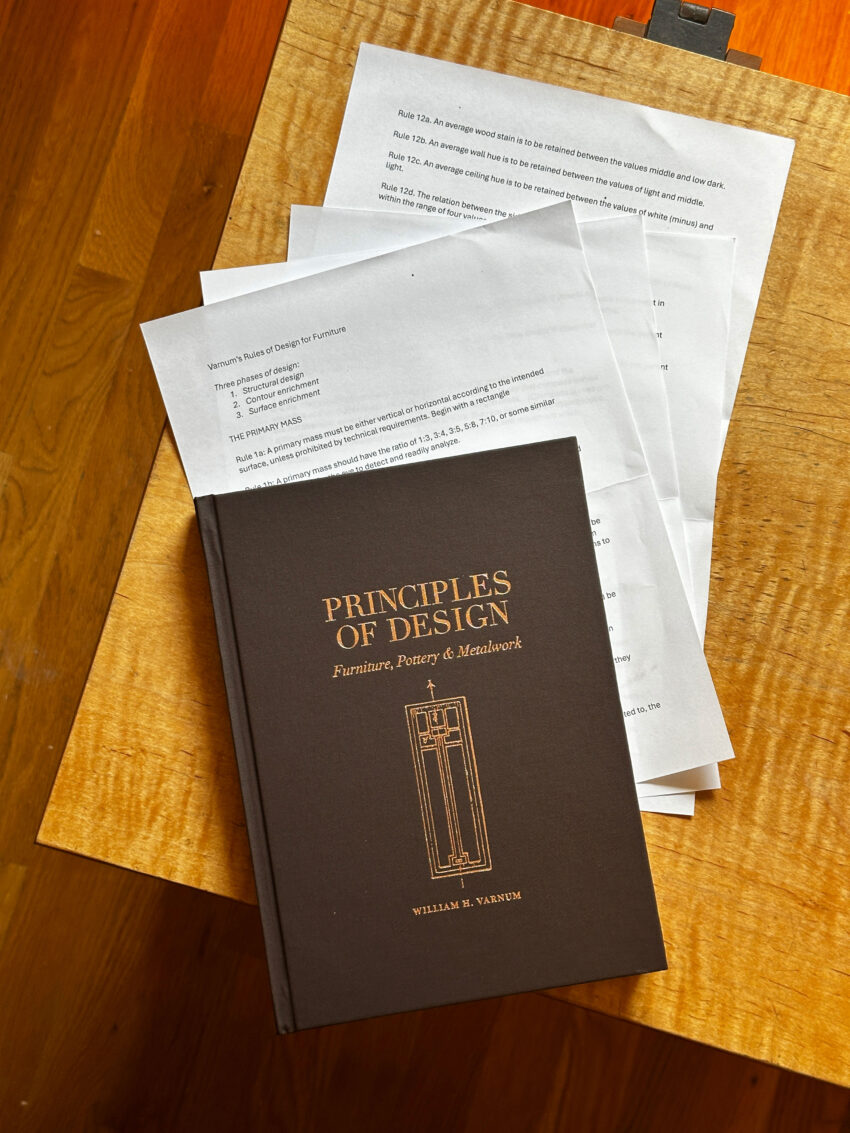 A Cheat Sheet for ‘Principles of Design’ - Lost Art Press