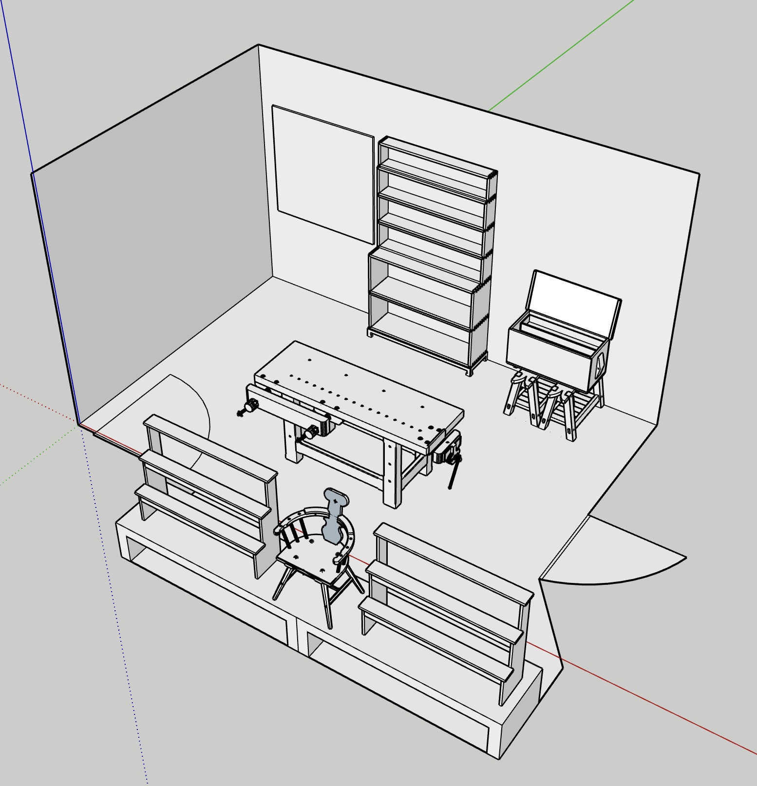 Progress on our New Storefront & Offices - Lost Art Press